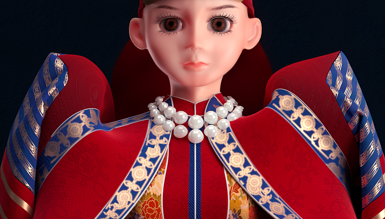 我的蒙古族女孩_WANG___YI-站酷ZCOOL