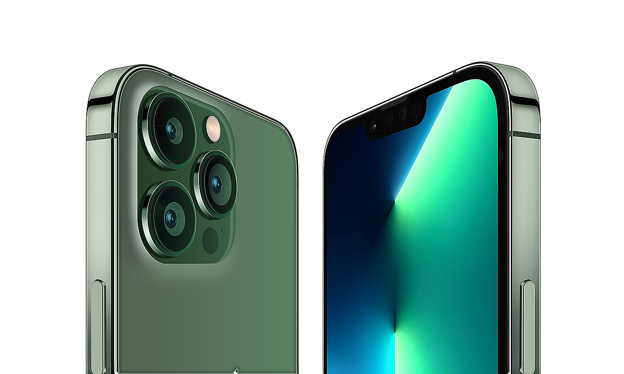 iPhone 13 Pro系列（依据官方图纸）手机 3D模型_3D模型-站酷ZCOOL
