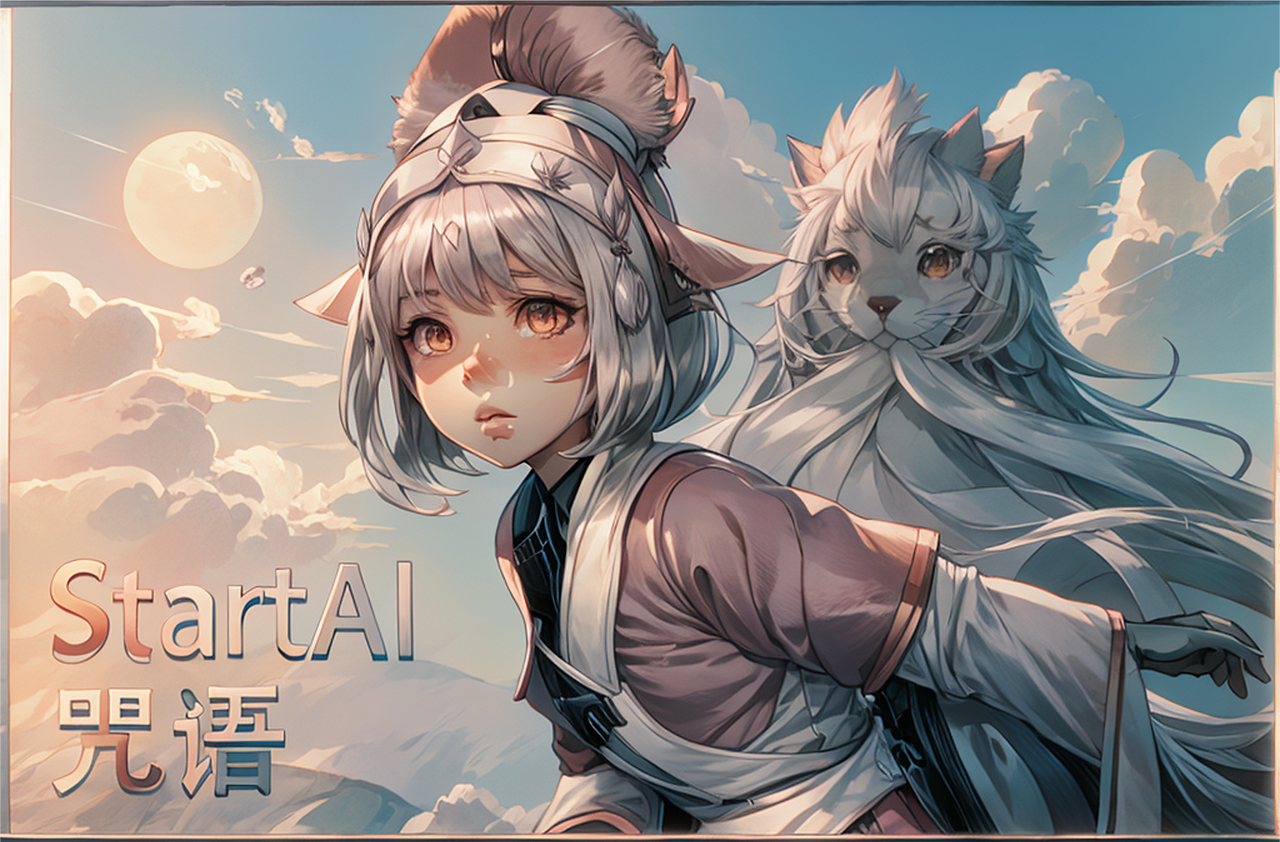startAI咒语丨动漫少女壁纸_Start小星星-站酷ZCOOL