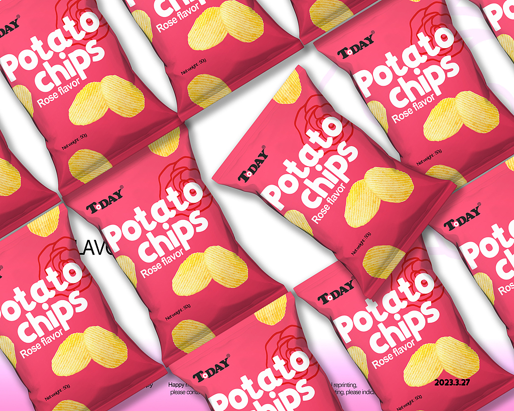 薯片包装 Package Design Potato chips _宥芷-站酷ZCOOL