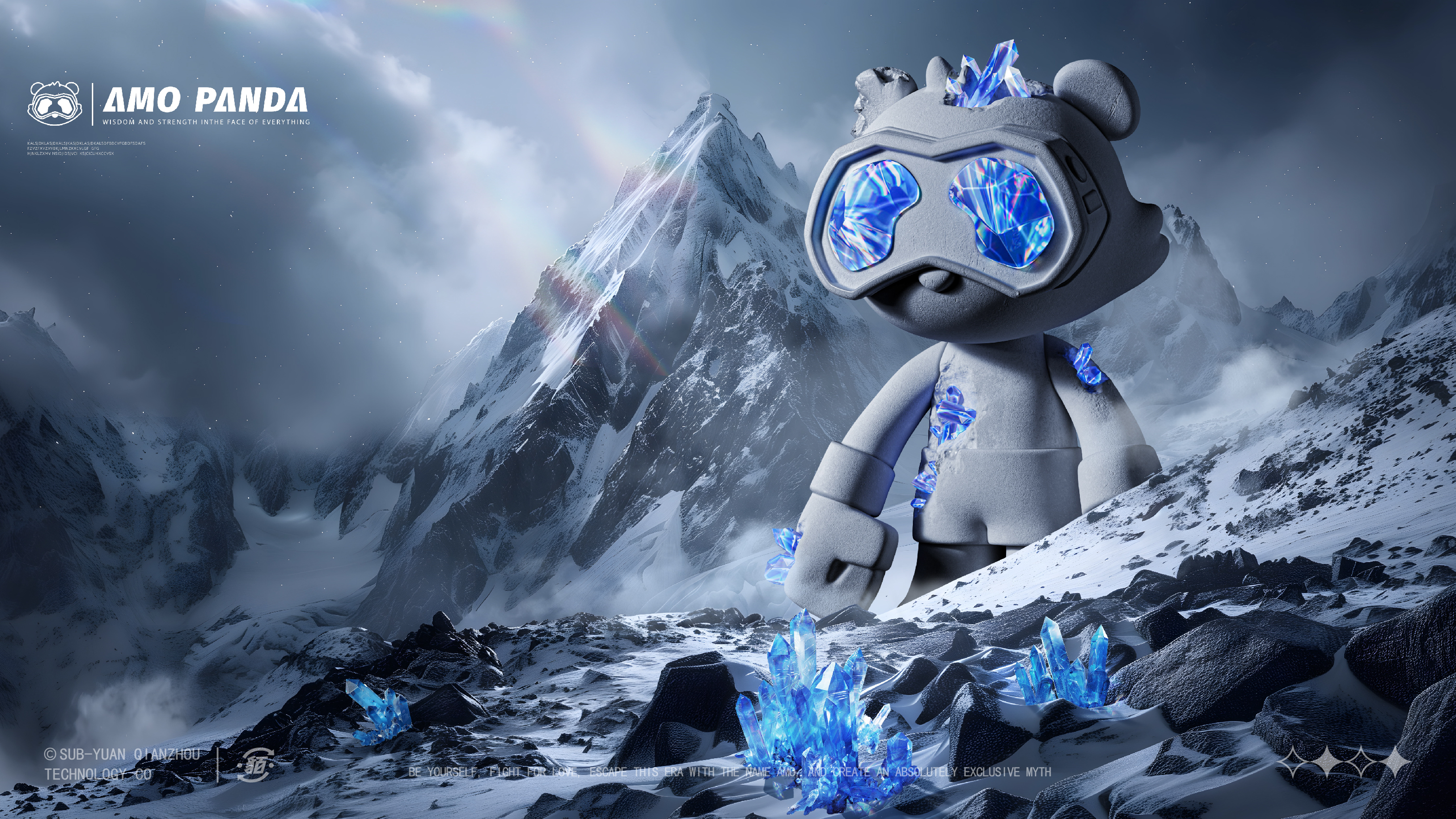 湖南卫视-潮玩AMO熊猫_文译997品牌营销-站酷ZCOOL