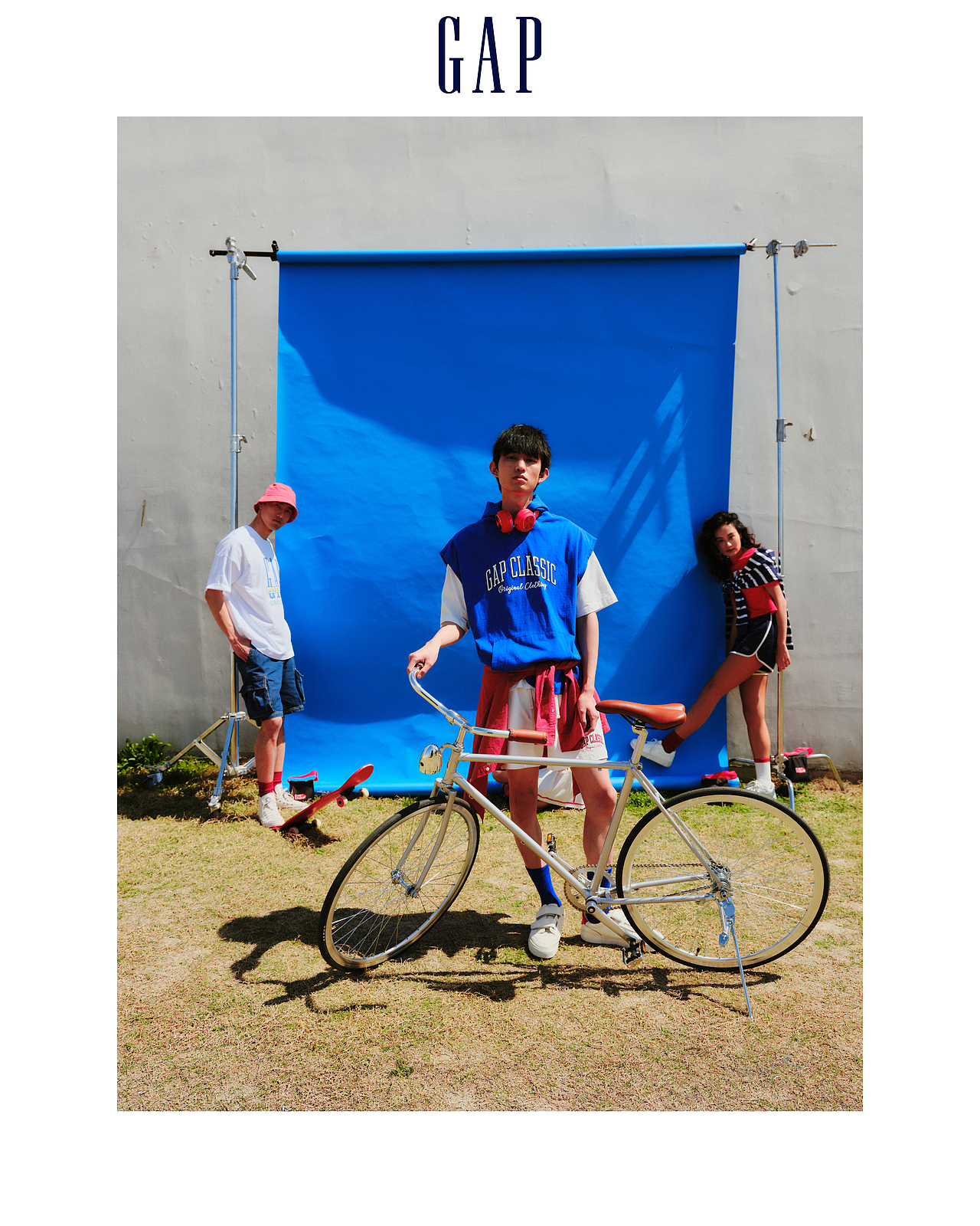 Gap 2023 summer campaign!!!_ahhno-站酷ZCOOL