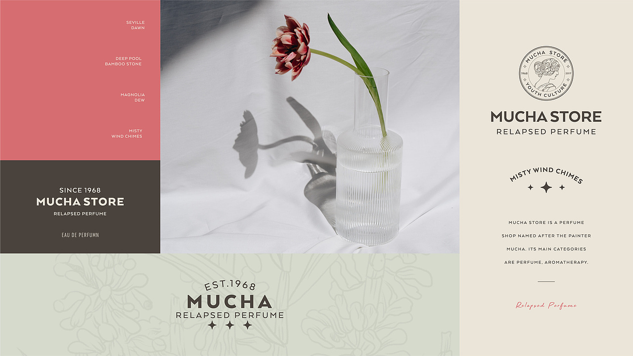 MUCHA STORE︱ 品牌设计_KoraGrain-站酷ZCOOL