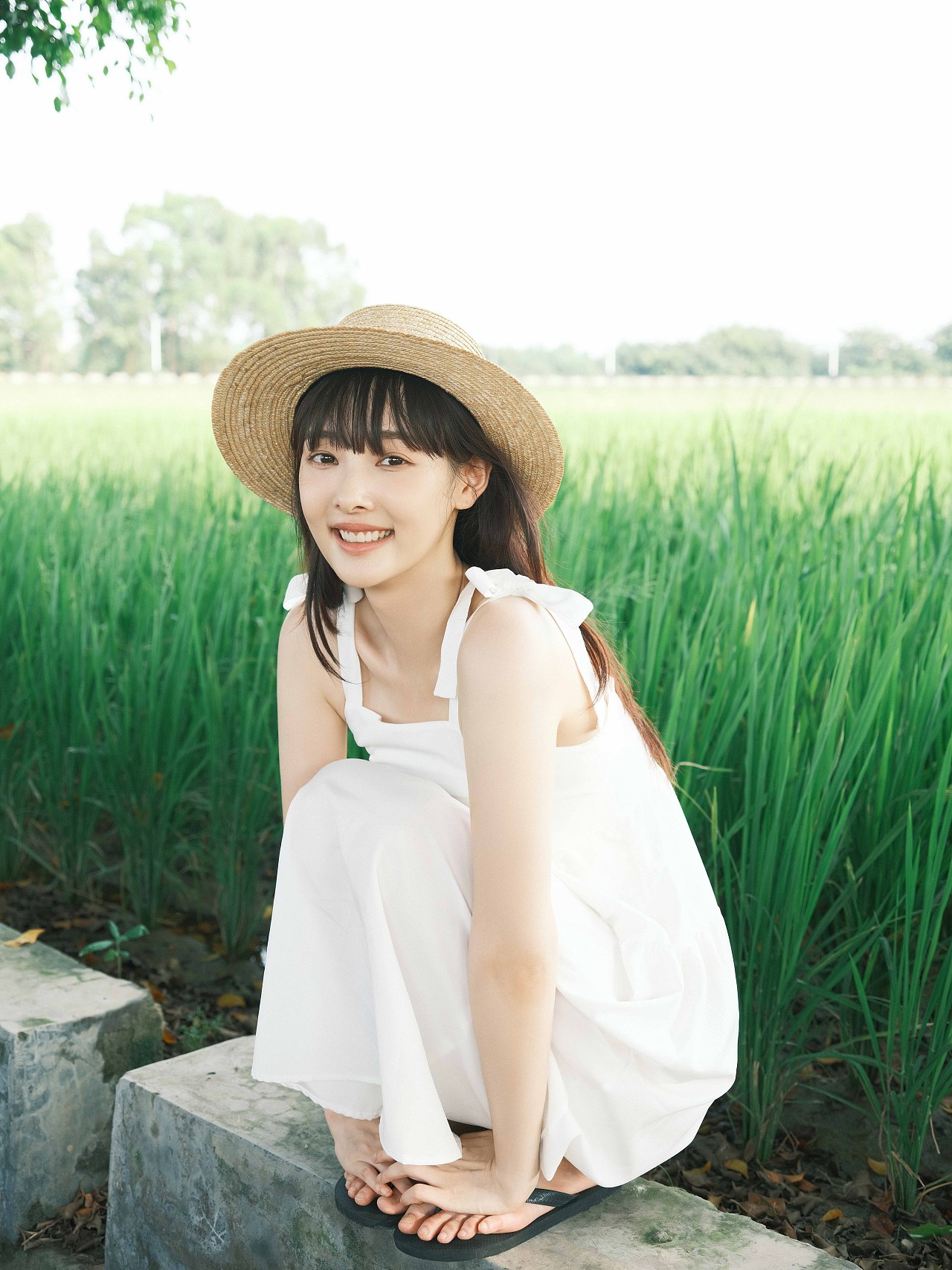 广州田园里的少女_广州set韩国模特-站酷ZCOOL