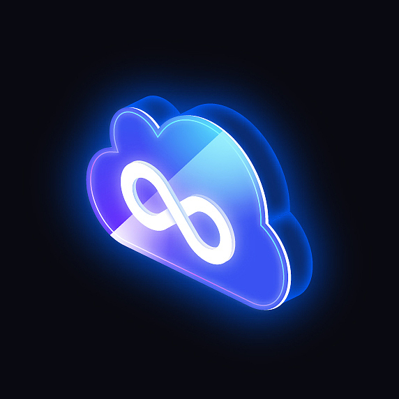 2.5D-科技云_晴天小站-站酷ZCOOL