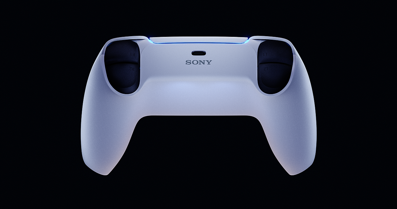PS5 Controller DualSense Rendering/手柄渲染_东one-站酷ZCOOL