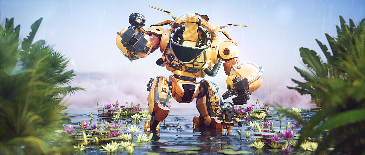 【UNBOUNDED】——机甲的浪漫_走路带风的男人6-站酷ZCOOL