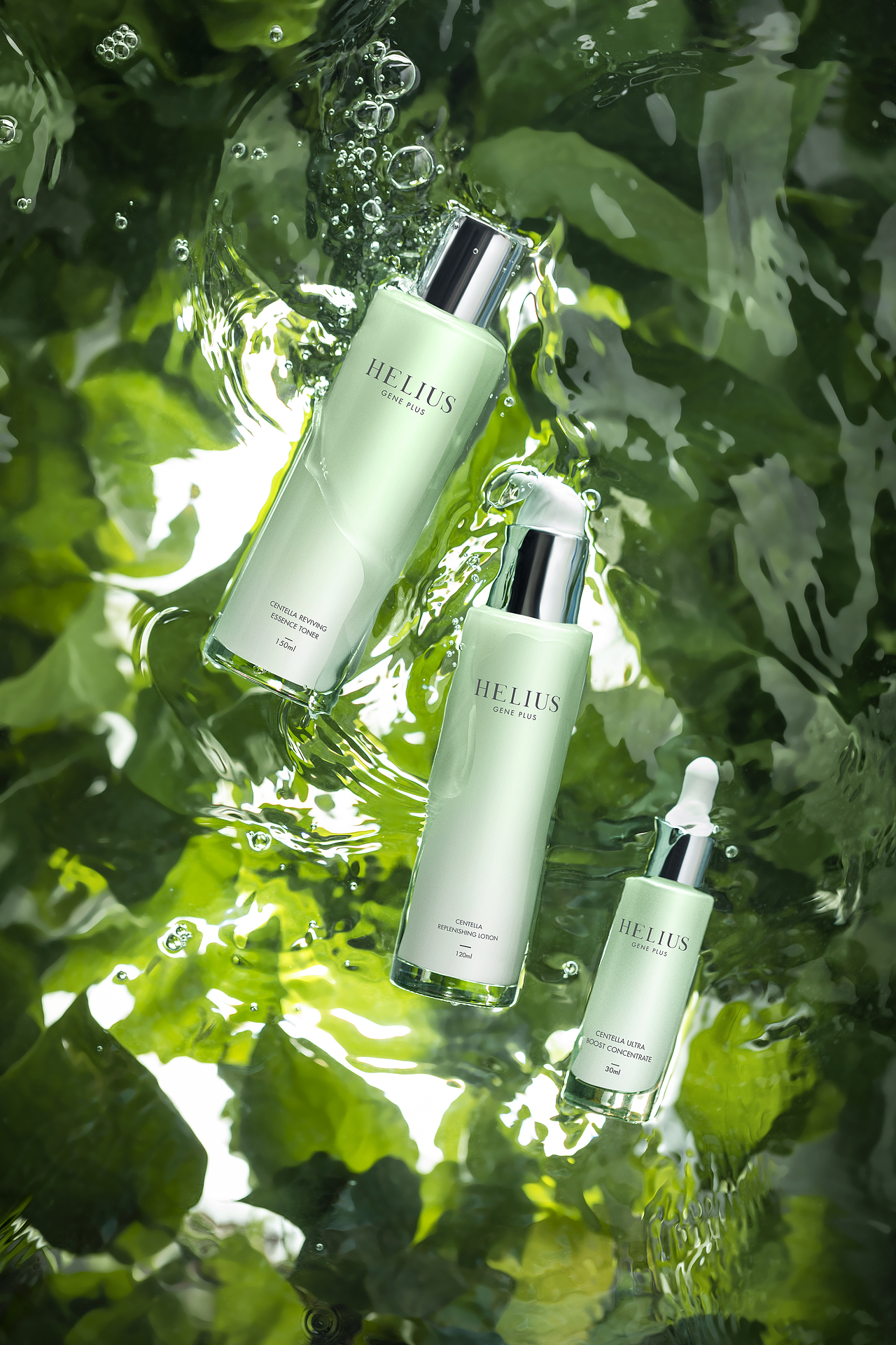 HELIUS护肤品水中场景图修图_植栋-站酷ZCOOL