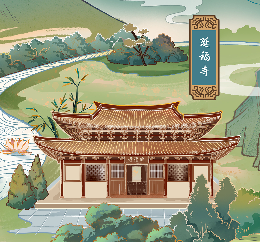 景瑞·无双——国风插画手绘长卷_Mzen-站酷ZCOOL