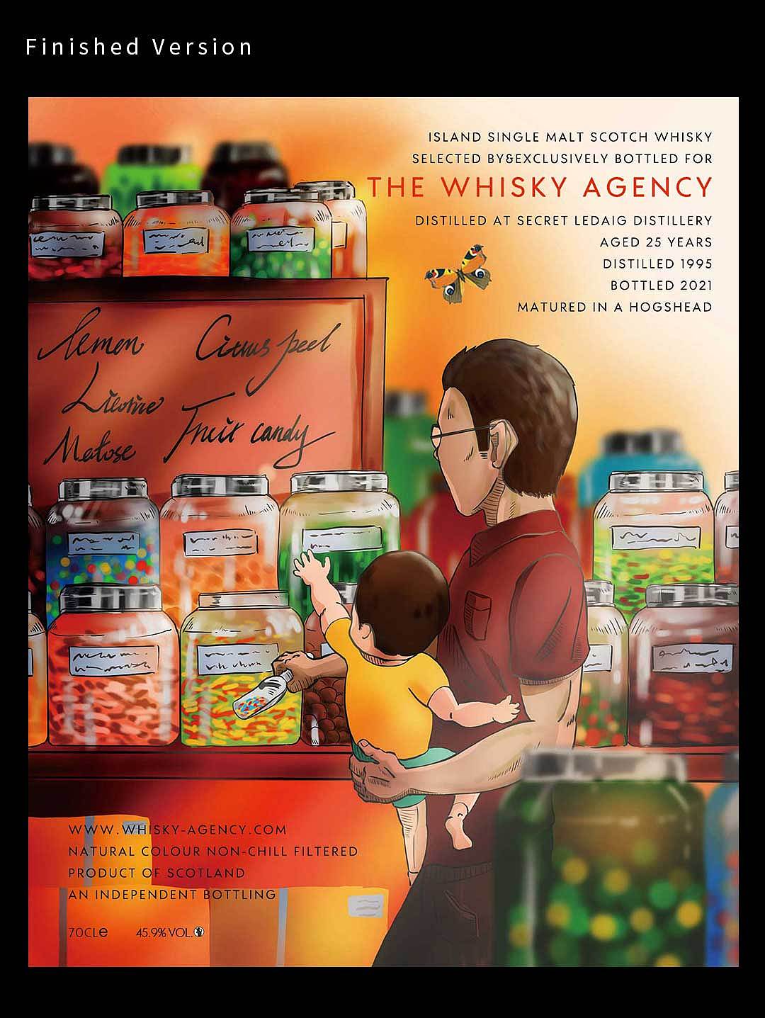 利爵威士忌酒标设计_纸丑人某-站酷ZCOOL