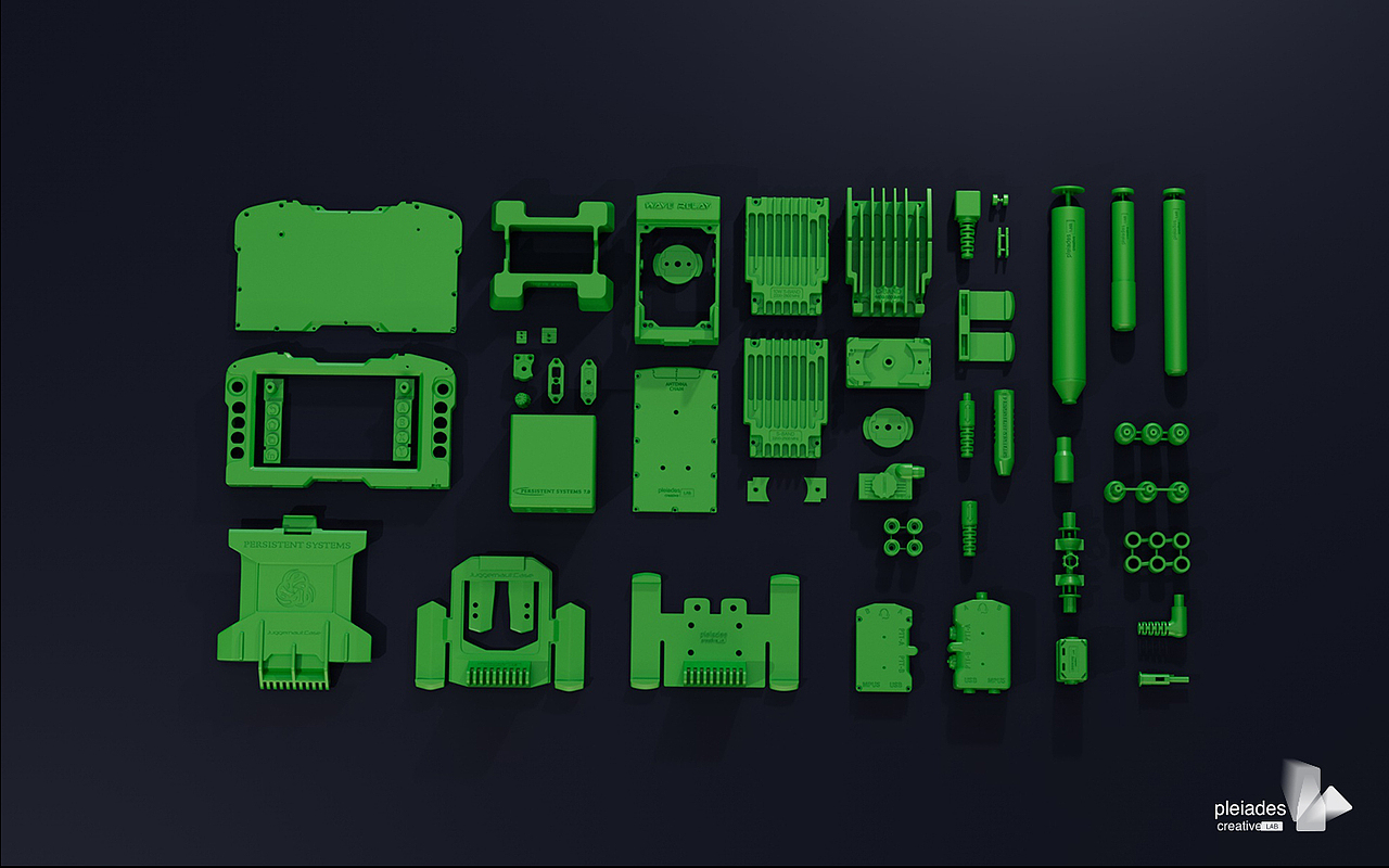一年时间制作 Persistent Systems MPU5 全系列模型 _cosmos_c-站酷ZCOOL