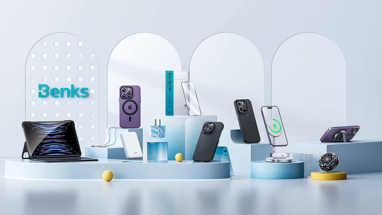 Benks渲染一周年23.04.21_kylin呵-站酷ZCOOL