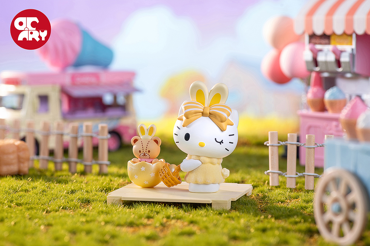 萌趣 三丽鸥HelloKitty甜心玩伴盲盒手办拍摄_Dgary摄影-站酷ZCOOL