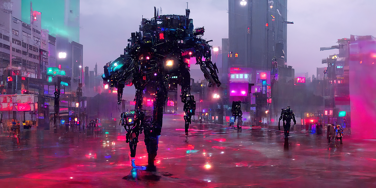 赛博机甲_x1ao4-站酷ZCOOL