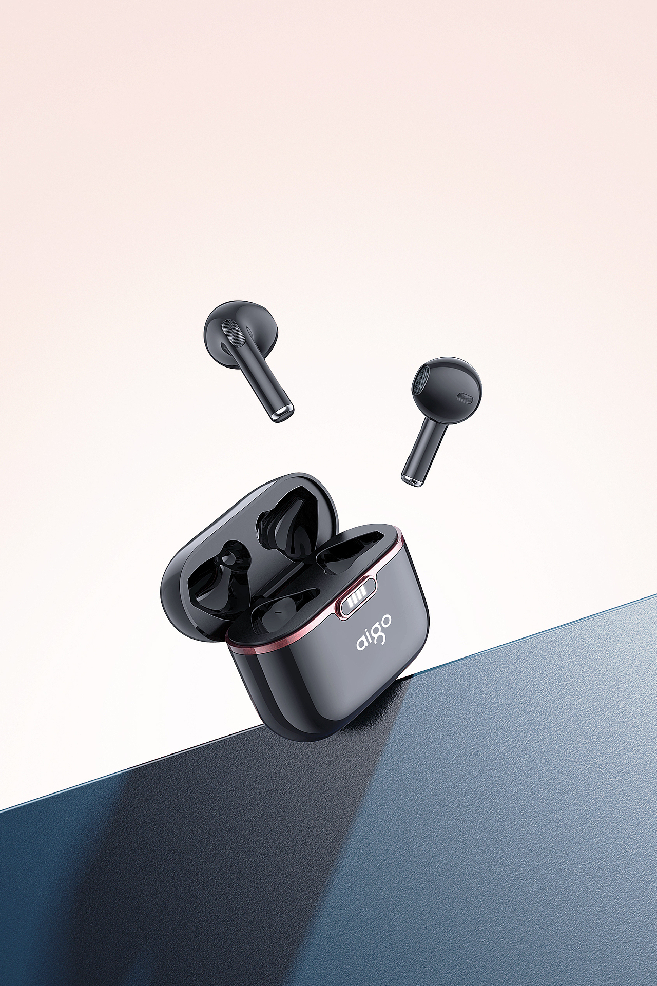 【产品渲染】aigo爱国者-蓝牙耳机_指尖创异-站酷ZCOOL