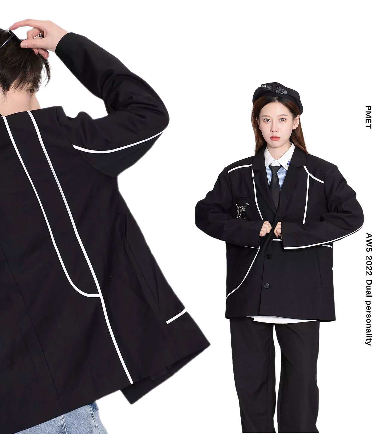 潮牌服装 | lookbook《双重人格》公众号设计_甜橘子汽水-站酷ZCOOL