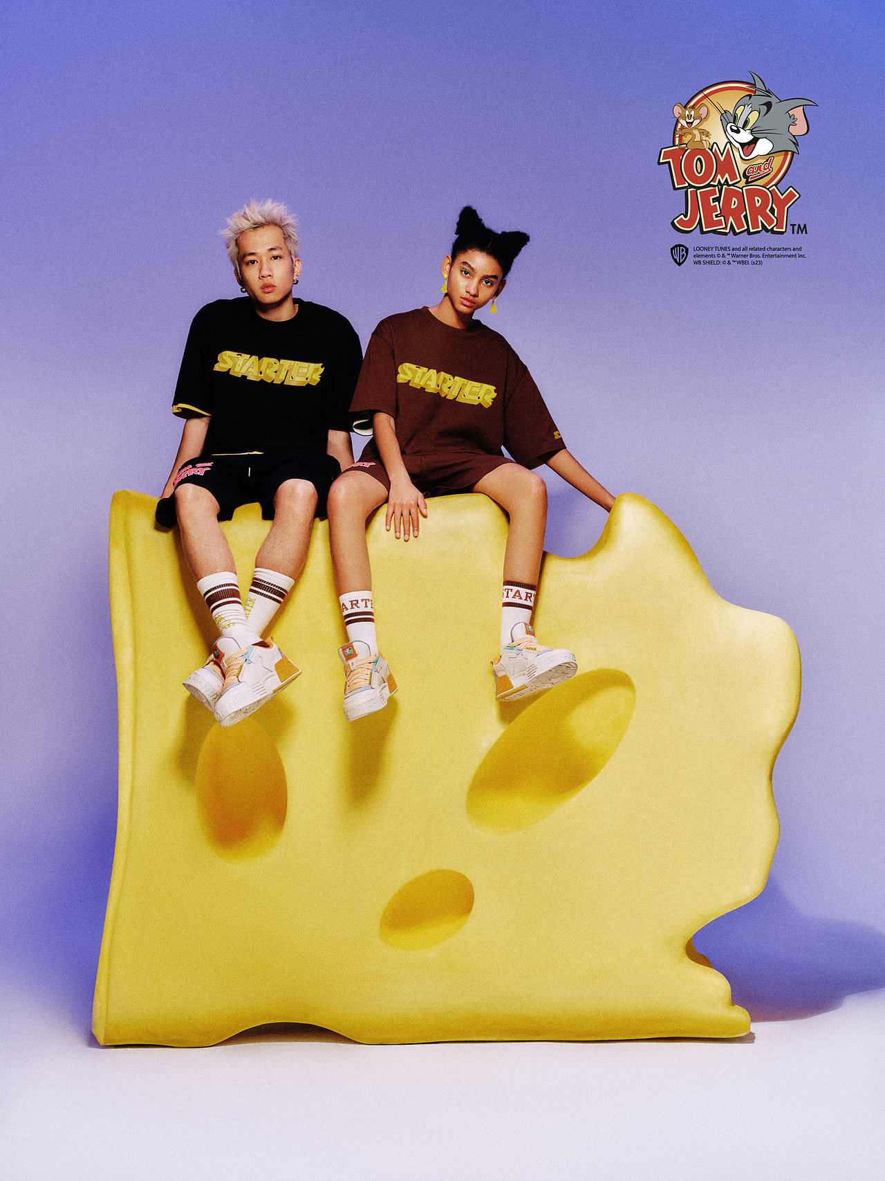 燃点文化｜商业广告 | STARTER x TOM and JERRY 系列_燃点文化AIRT-站酷ZCOOL