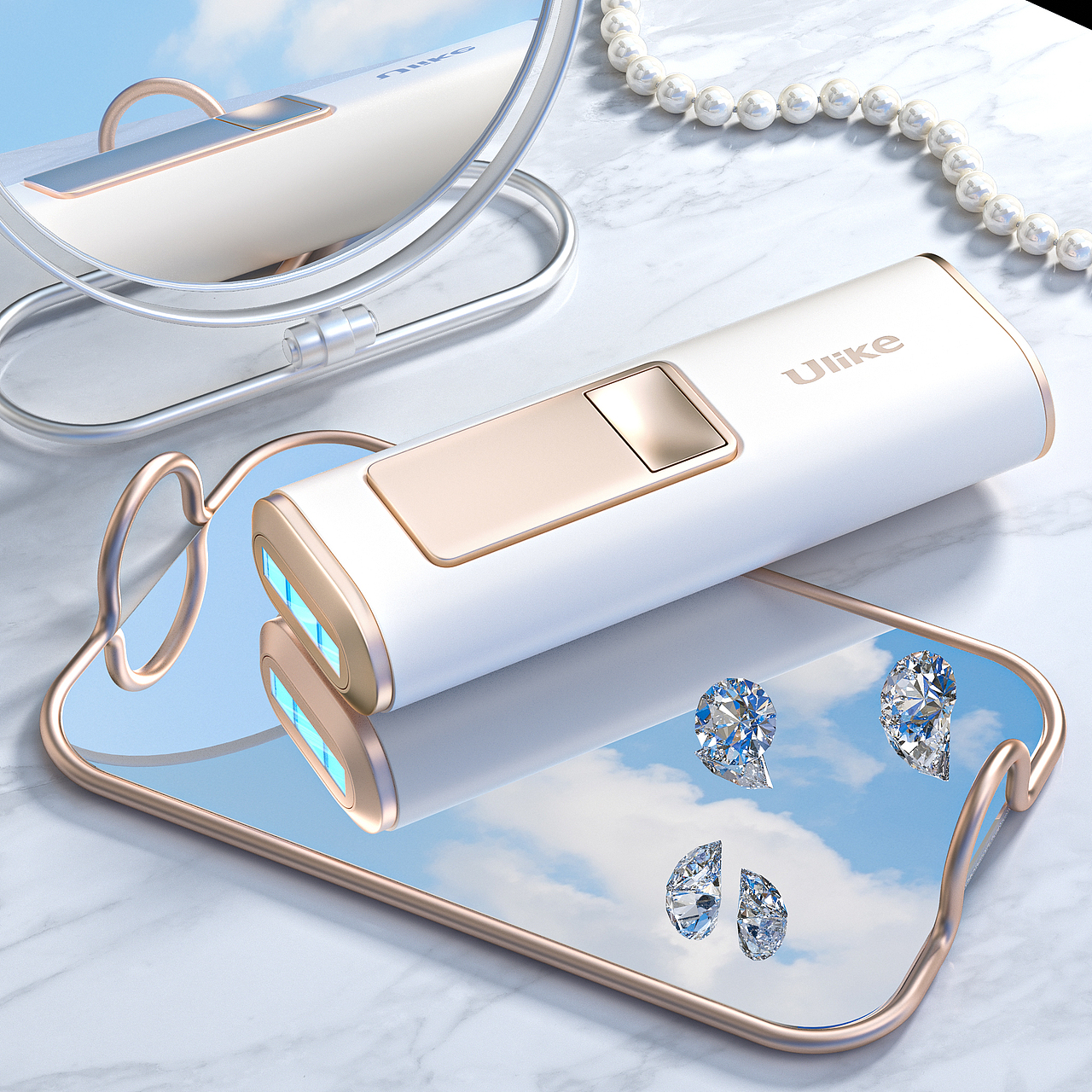 C4D产品海报渲染场景练习_小王同学m-站酷ZCOOL