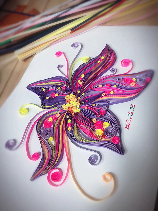 一些衍纸作品_鹿鸣溪-站酷ZCOOL