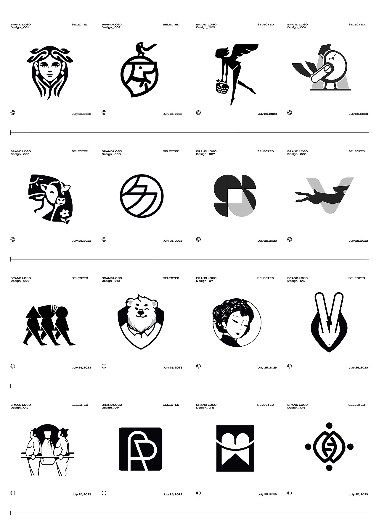 LOGOS&MARKS | 卢帅_卢帅品牌设计-站酷ZCOOL