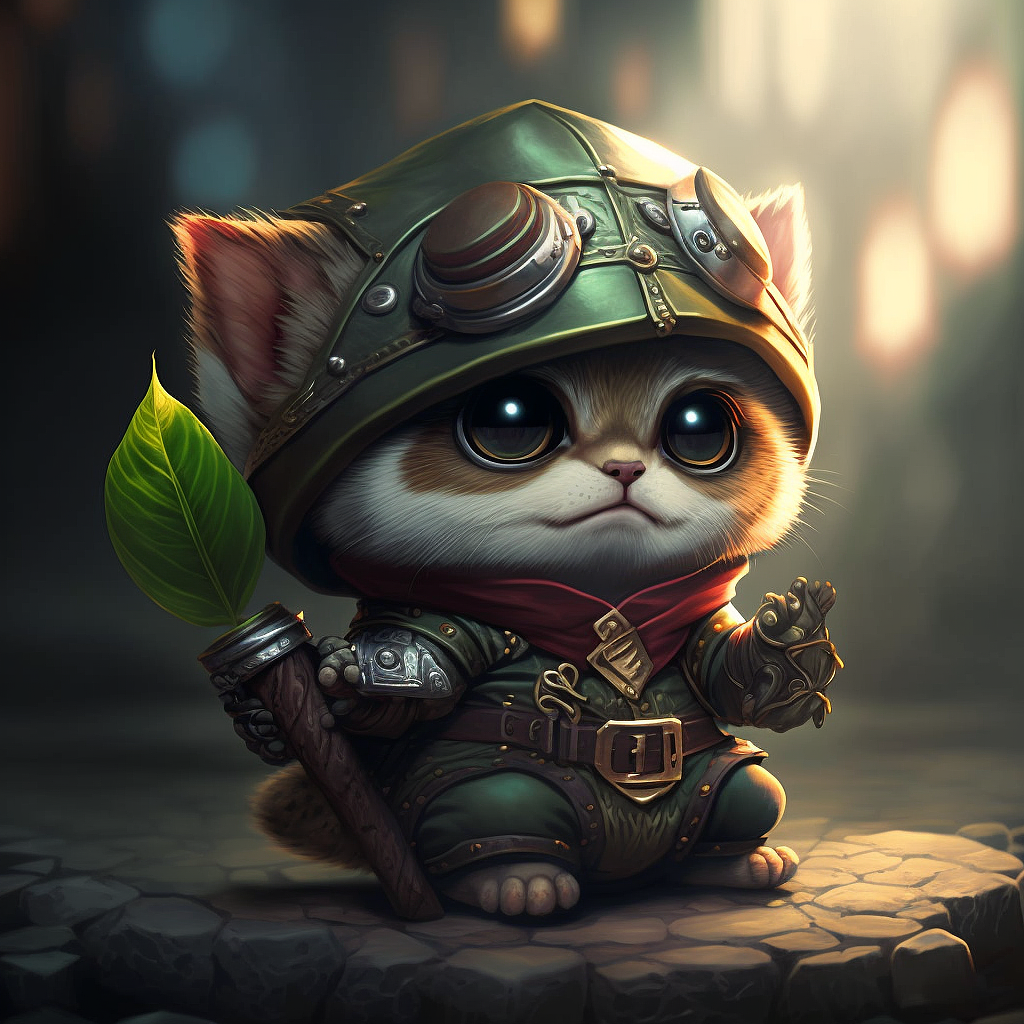 提莫队长-LOL_Nell妞吖-站酷ZCOOL