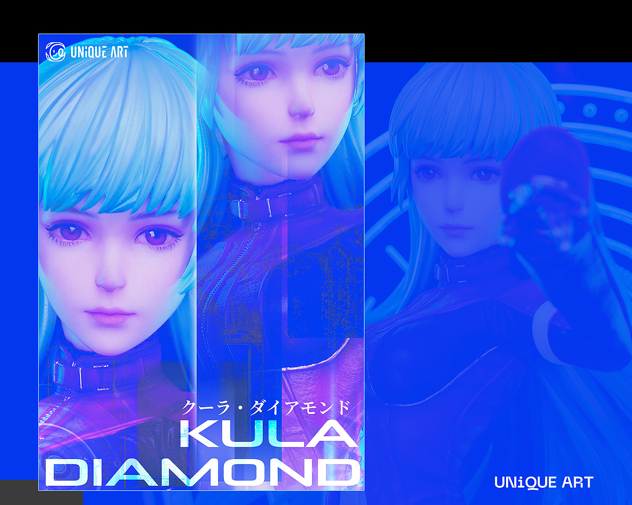 UNiQUE ART | SNK正版授权收藏级雕像库拉·戴尔蒙多_AU实验员-站酷ZCOOL