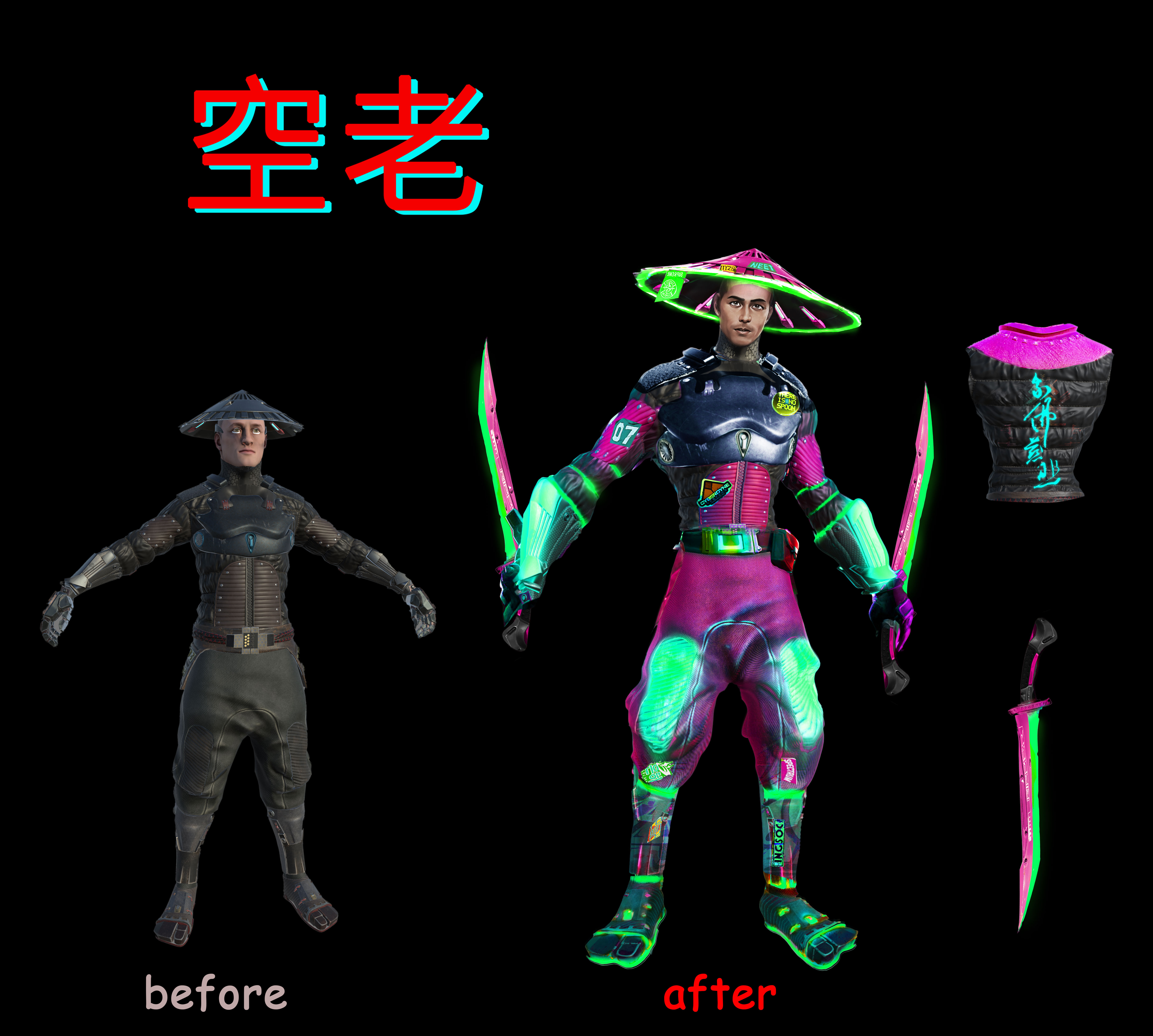 Color Smoke角色合辑_SooMatch-站酷ZCOOL