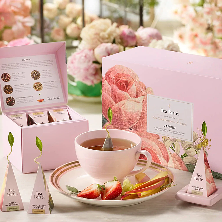 艺术商业合作 | 纽约植物园 X Tea Forté_奢颜艺术空间-站酷ZCOOL