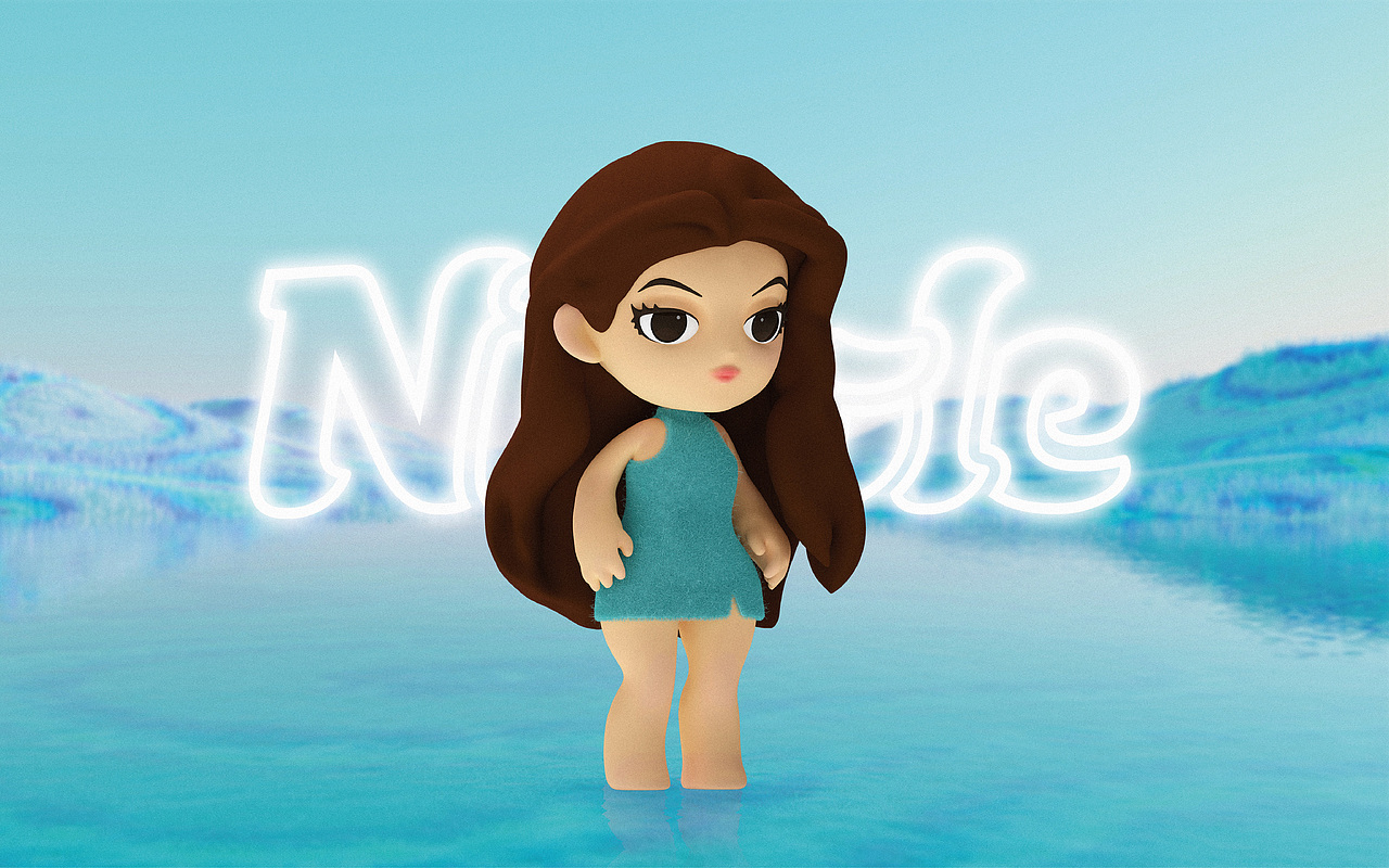 原创潮玩IP｜女性力量传播者Nicole女郎_啊佑啊佐-站酷ZCOOL