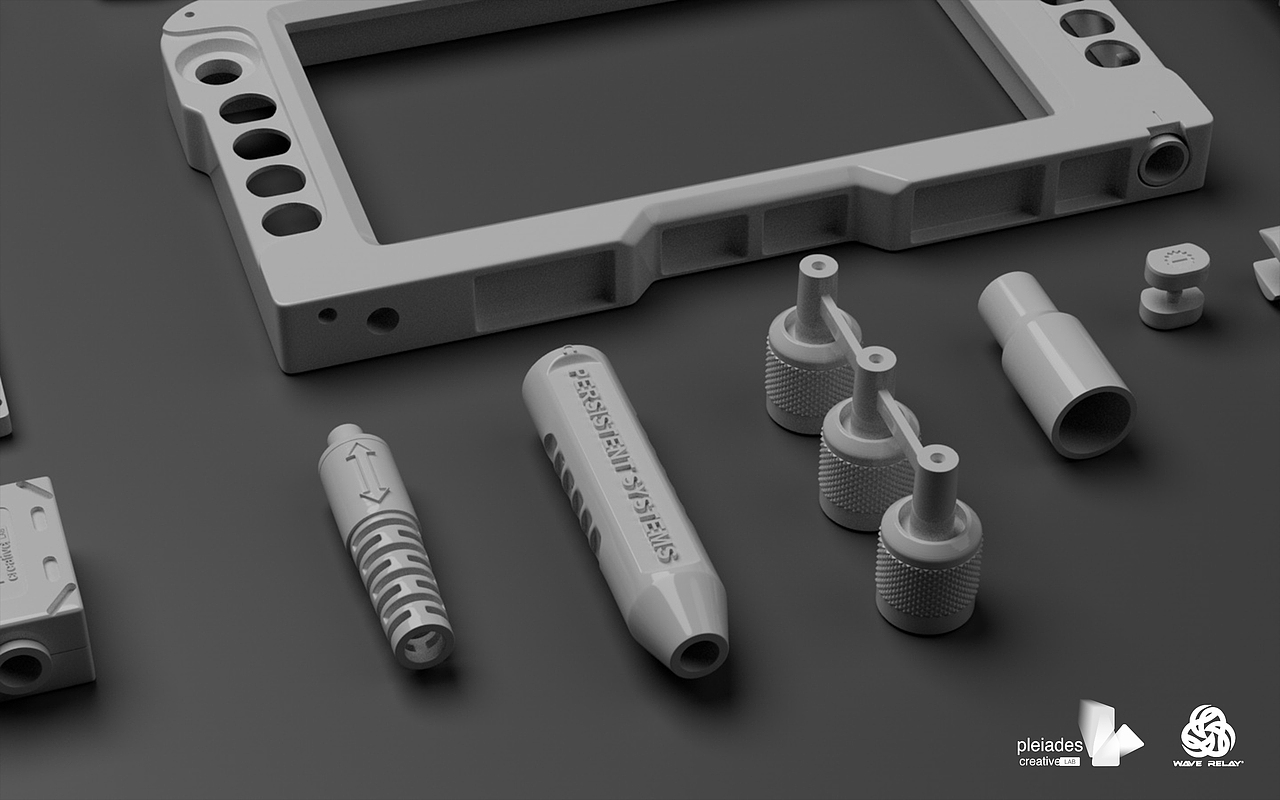 PersistentSystem MPU5 系列 3D打印1：1模型 _cosmos_c-站酷ZCOOL