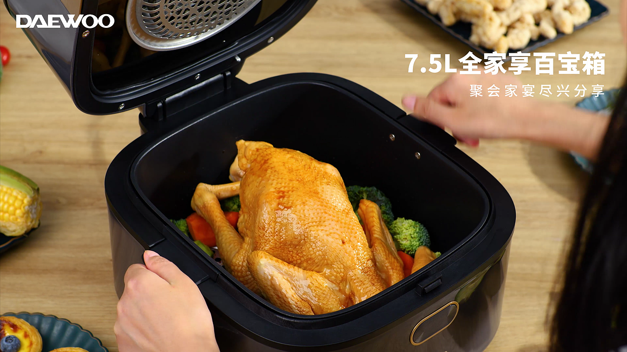 DAEWOO|大宇空气炸锅_阿荣_-站酷ZCOOL