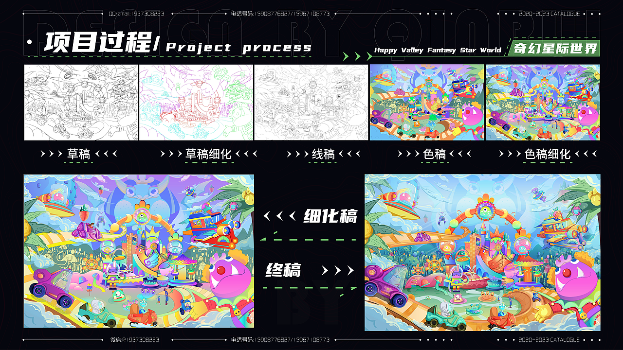 7OWO!Lab——芩子七2023插画作品集_7OWOILab-站酷ZCOOL