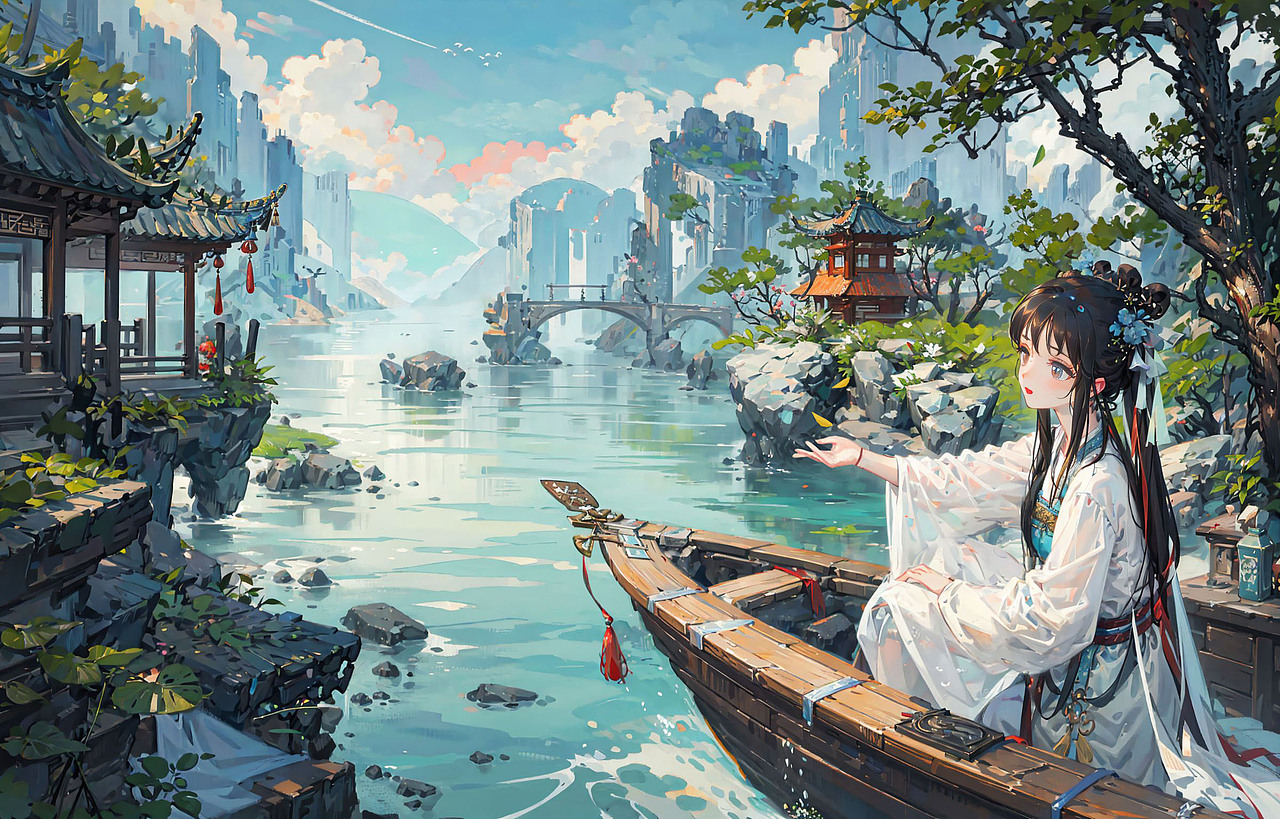 国风桌面壁纸_大乐丶-站酷ZCOOL