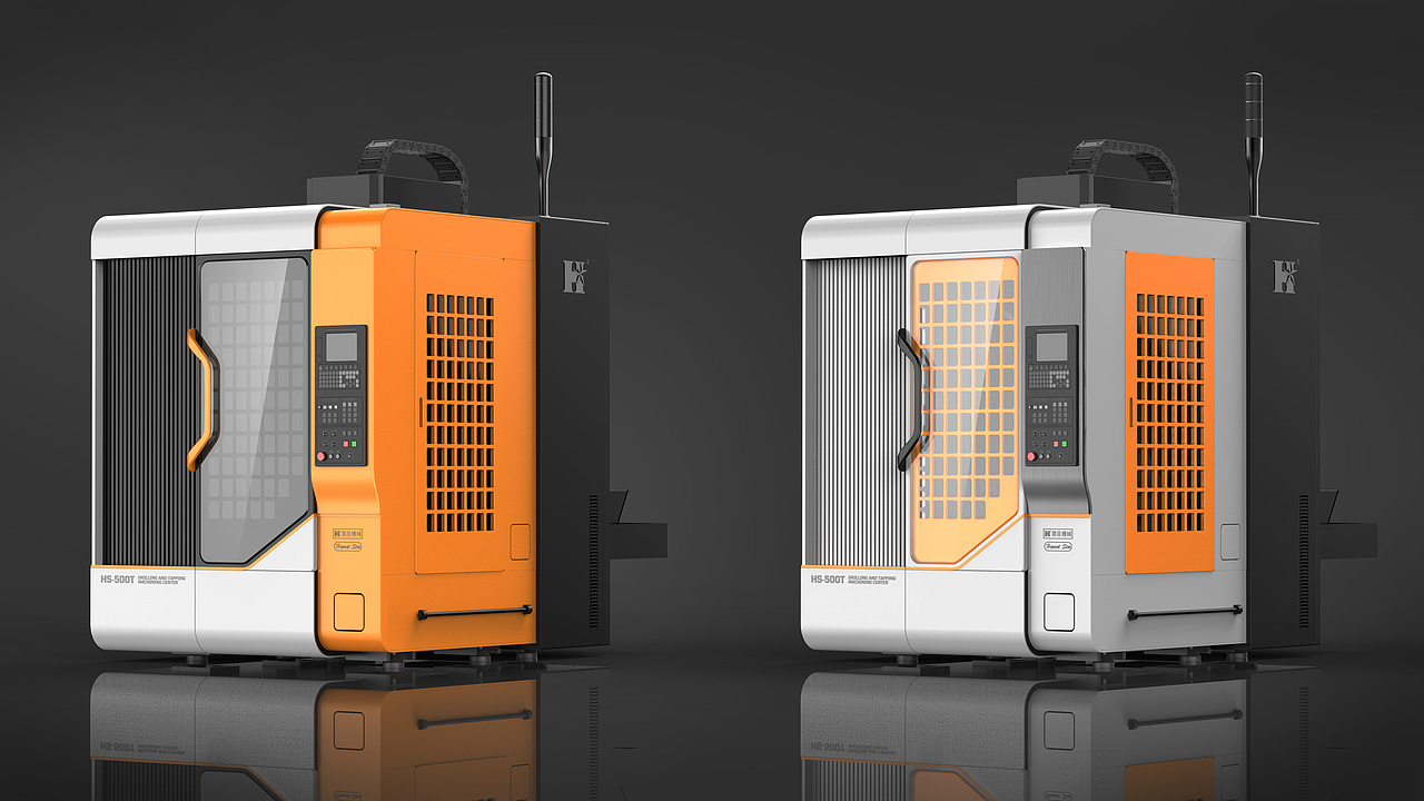 润星机械 | HS-500T Five-axis Machine五轴钻攻机_LazyPozi-站酷ZCOOL