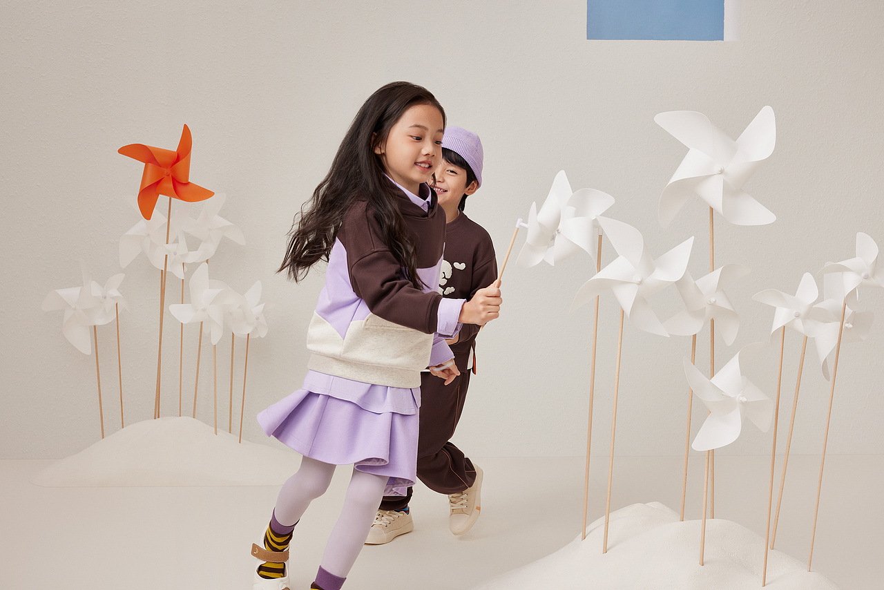 新晋童装品牌little hong秋季_iTKO-站酷ZCOOL