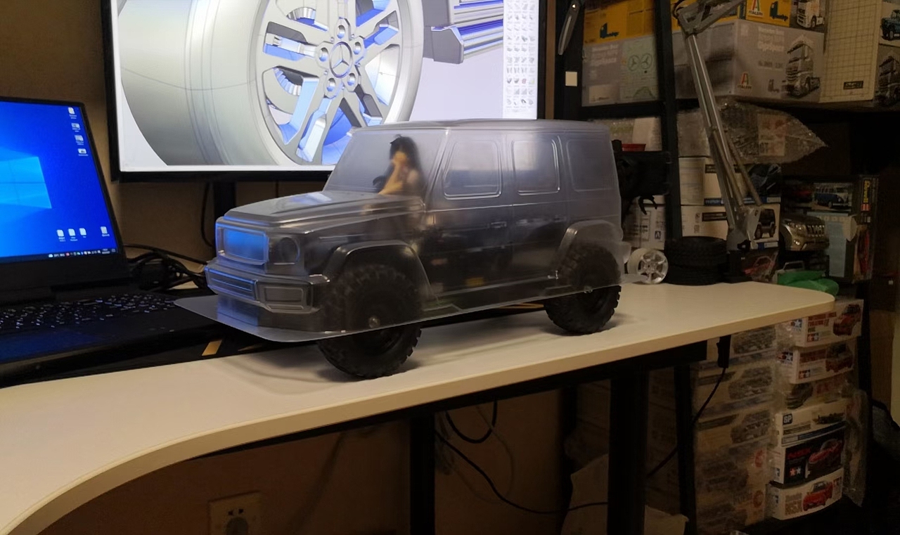 田宫 奔驰G500遥控车_Jiao恺-站酷ZCOOL