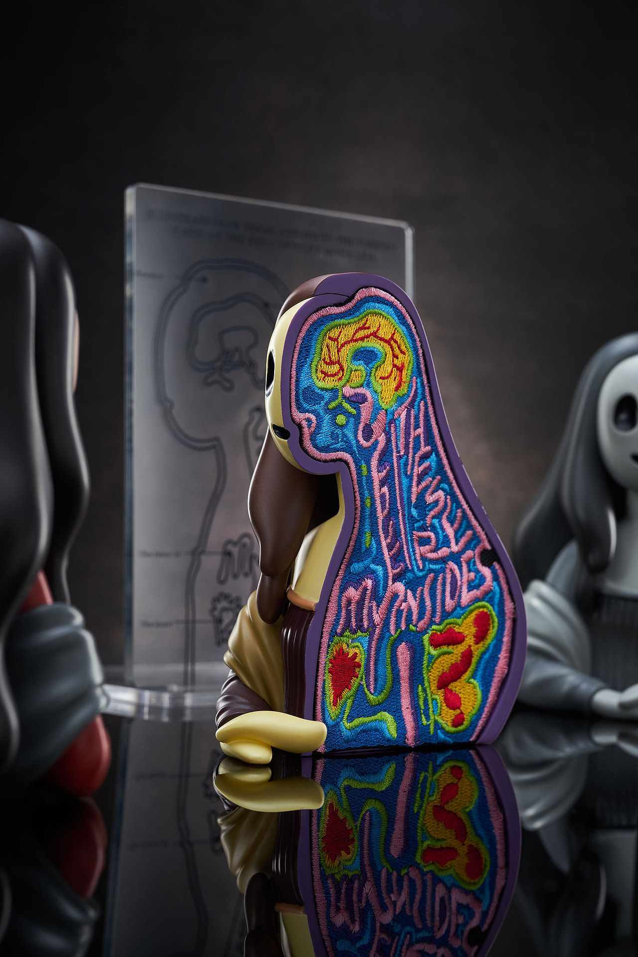 【无声呐喊】Insides Mona Lisa-半解剖蒙娜丽莎_WAY_STUDIO潮玩-站酷ZCOOL