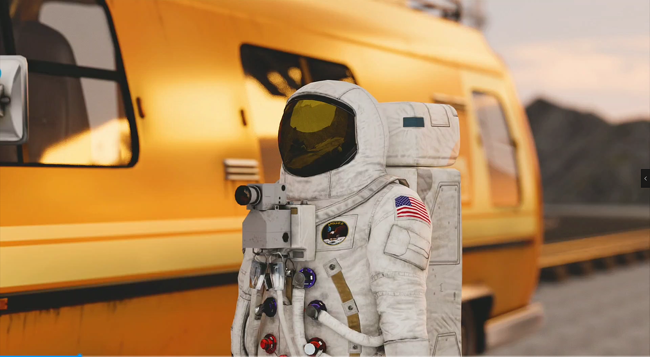 奔向太空_MING_CG-站酷ZCOOL