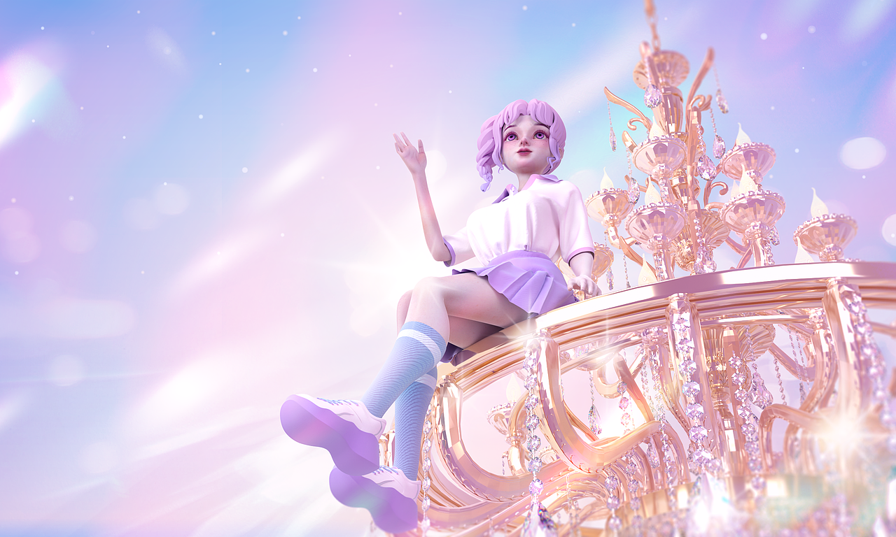 虚拟偶像-NANA_田沐铖-站酷ZCOOL