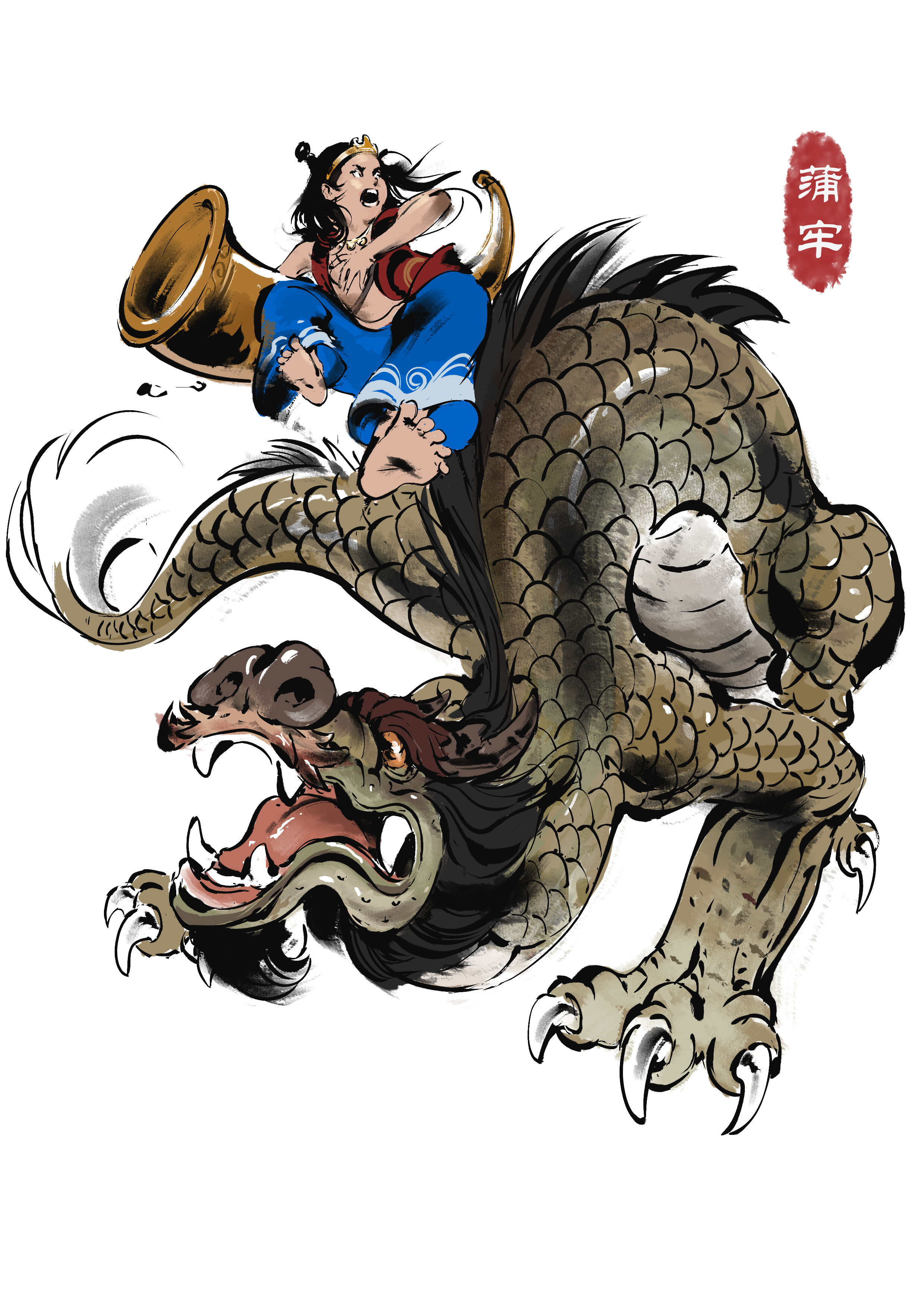 龙生九子_Cim92-站酷ZCOOL