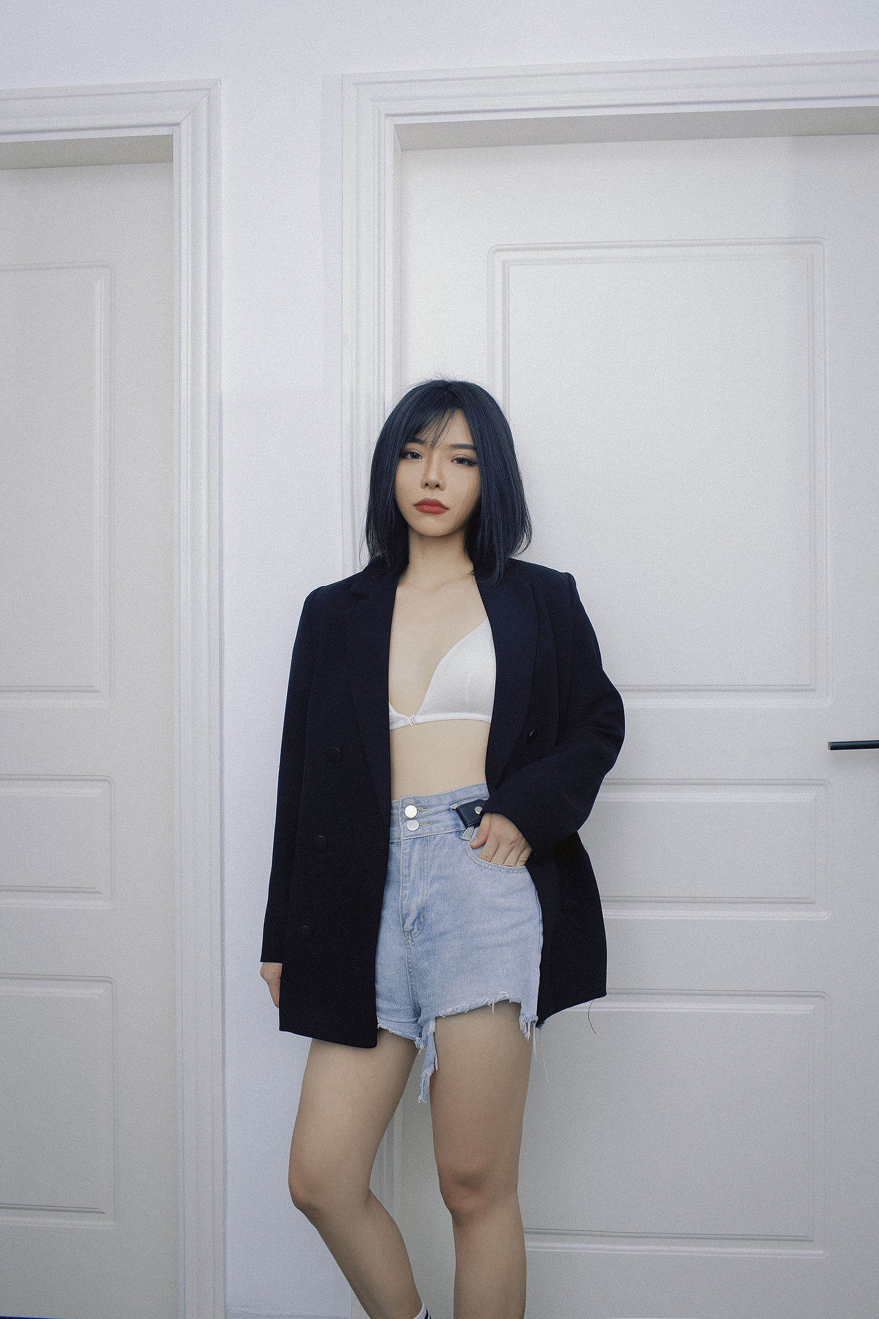 柴宝宝 西装配短发_NingJ36-站酷ZCOOL