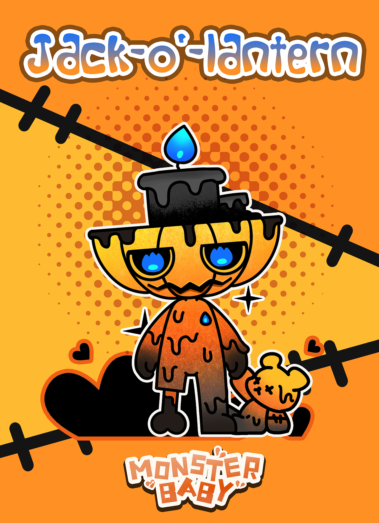 ip设计—monster baby_ZASSS-站酷ZCOOL