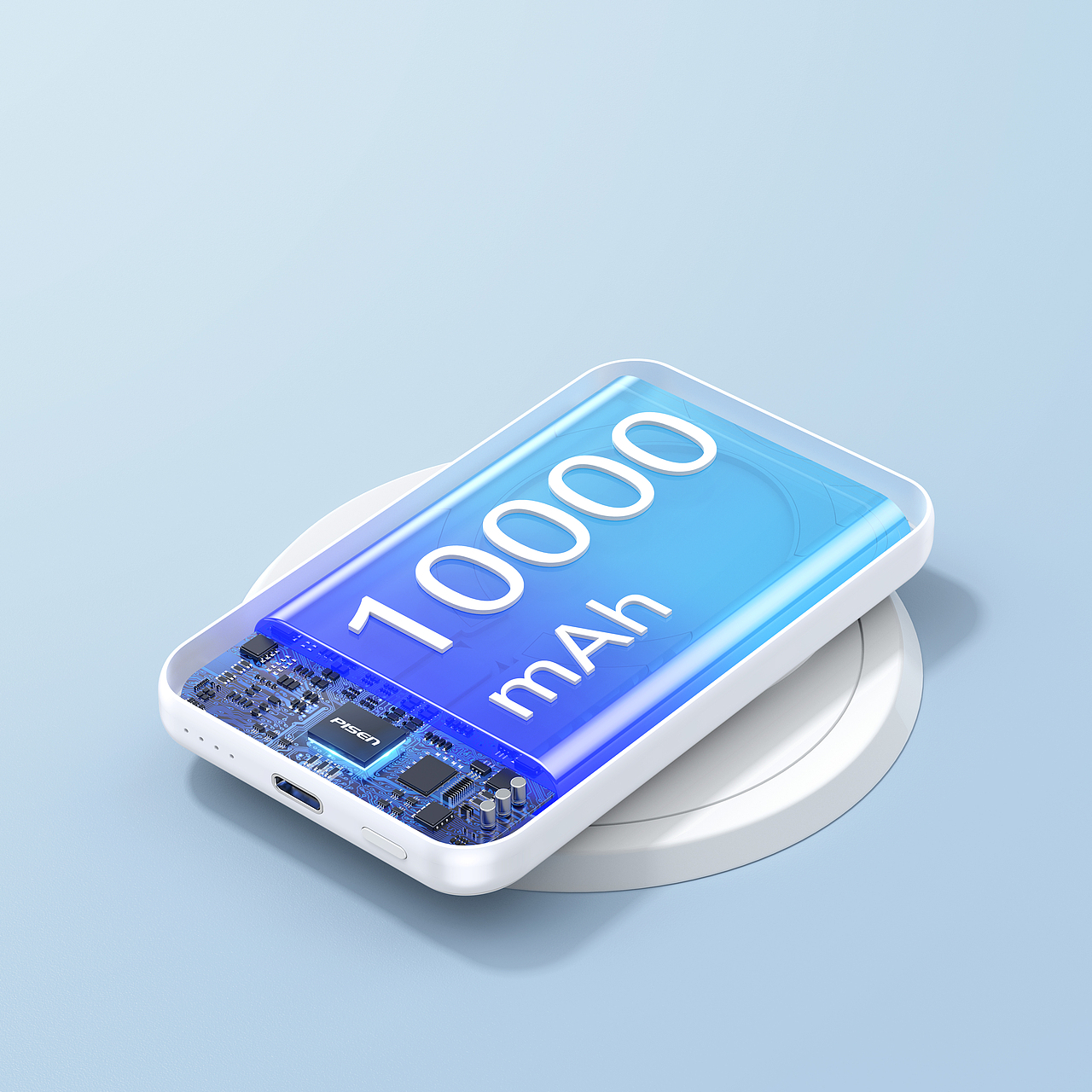 PISEN/品胜/2022下半年/工作图节选/透明壳+_胡向阳-站酷ZCOOL