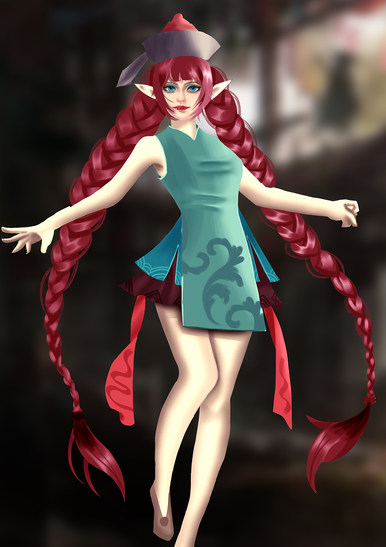 女孩_粒哩21-站酷ZCOOL