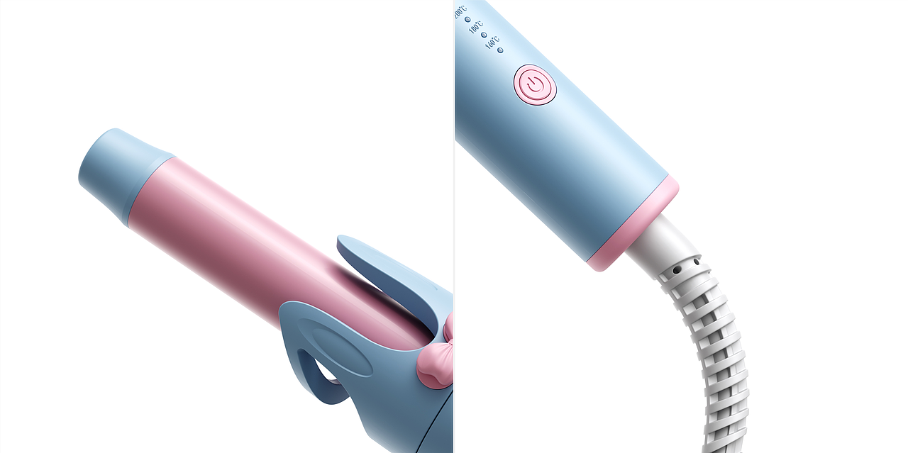 一组工作图《romve卷发棒渲染》_Answer_hao-站酷ZCOOL