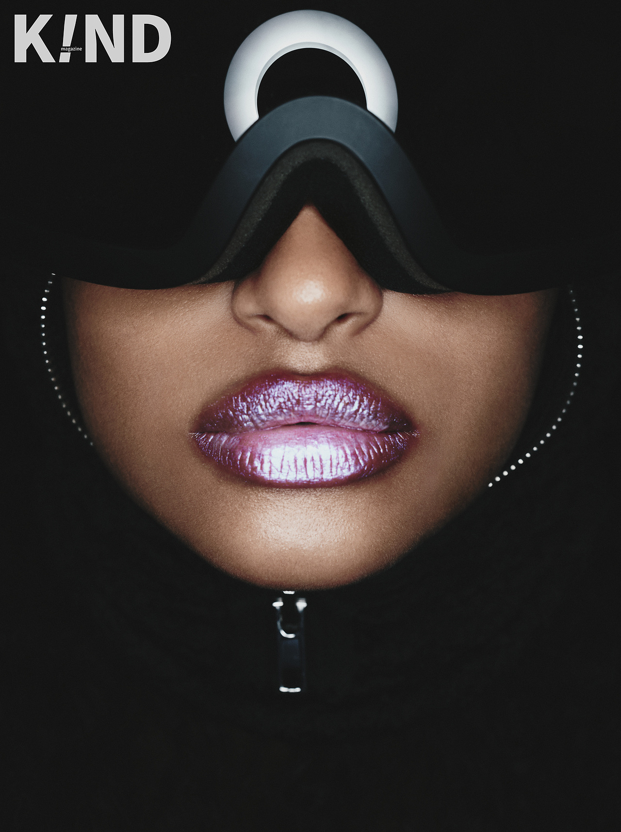 妆发 | K!ND Lab 一月时装片“Métal/金属”_Lya模特经纪-站酷ZCOOL