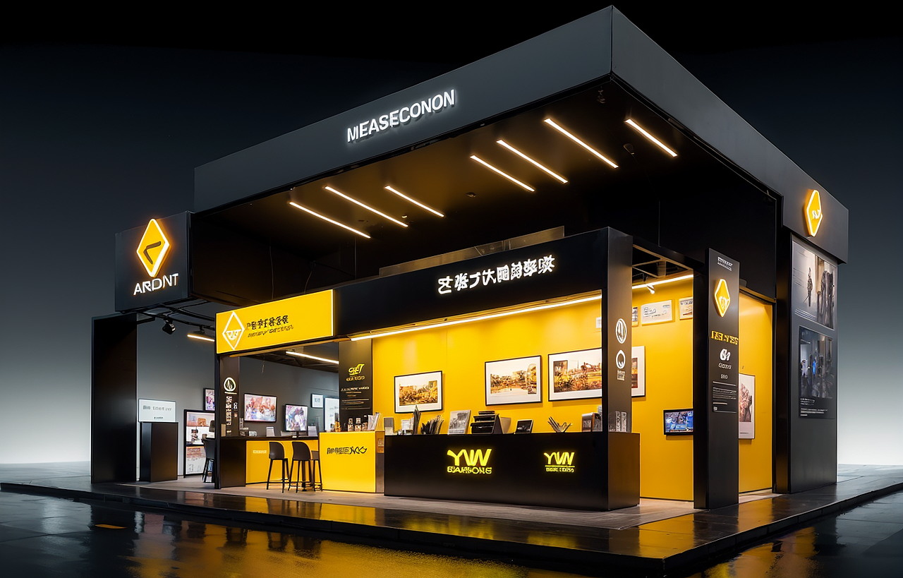 展台设计_韦大宝Sodmi-站酷ZCOOL