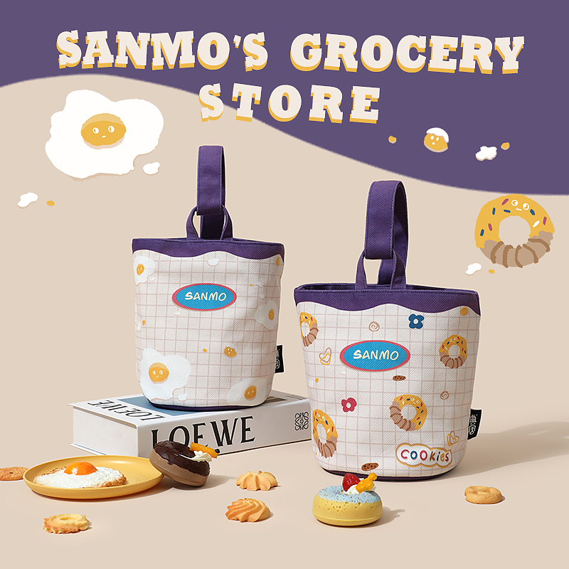 【原创插画】-文创周边产品设计·SANMO杂货铺_片刻文创-站酷ZCOOL