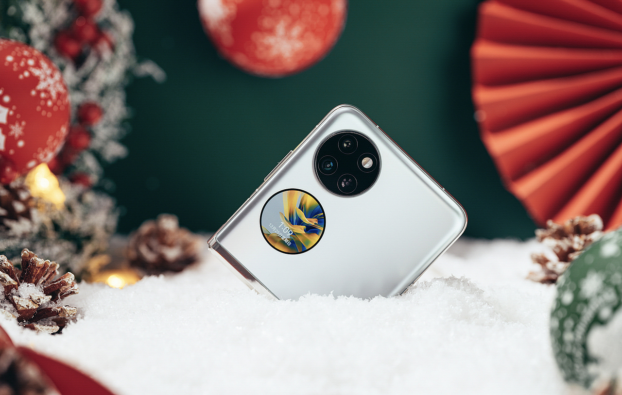 华为Pocket S 冰霜银_ShouziVision-站酷ZCOOL