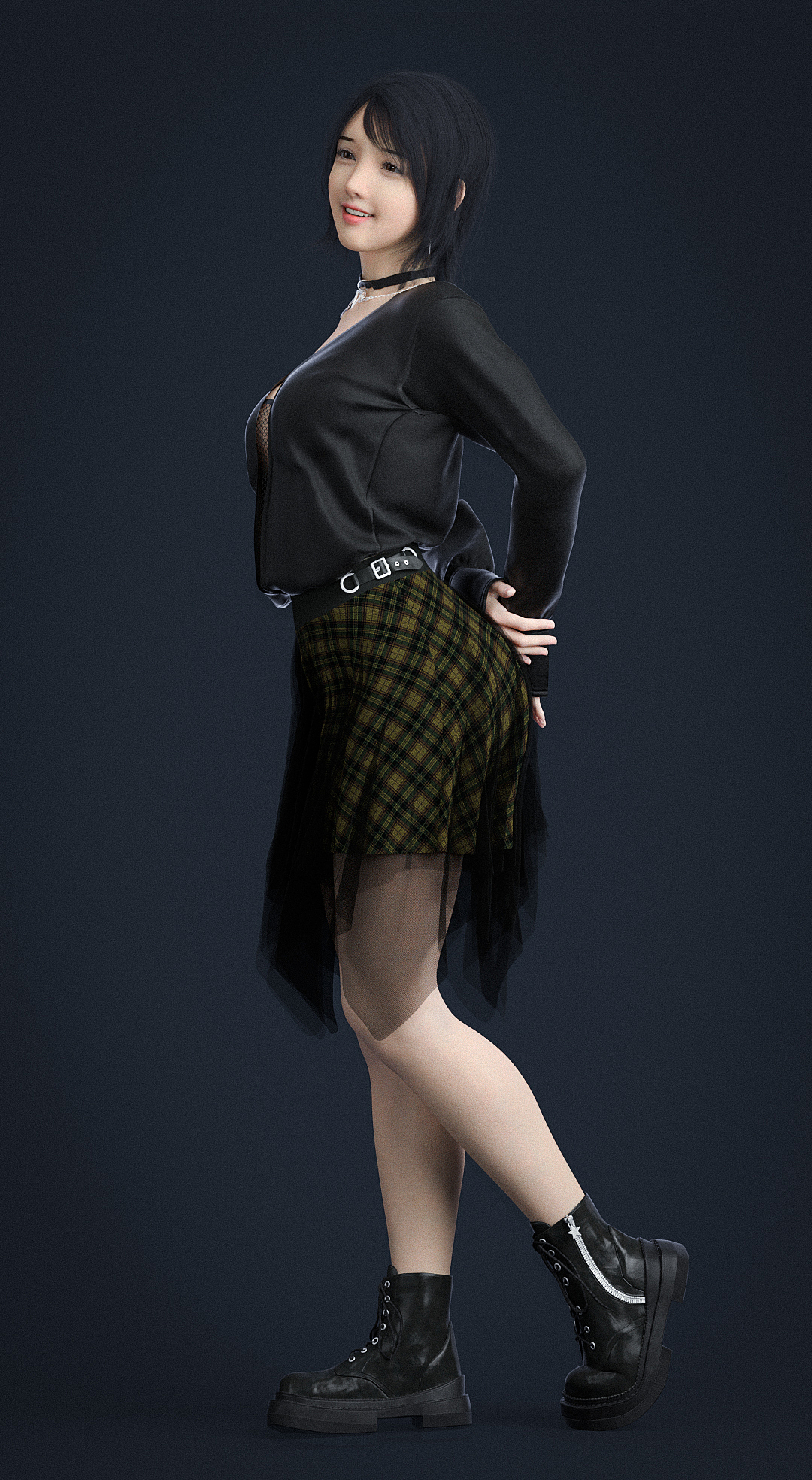 【DAZ-OC】人物渲染练习_阿图图不秃-站酷ZCOOL